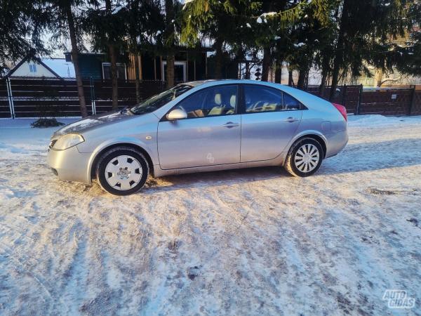 Pelēks Nissan Primera 2005 Raseiniai, ar dzinēja tilpumu 1.90 L un nobraukumu 290 tūkst. km par 840 €, foto 2 vietnē AUTOMOTO.COM.LV