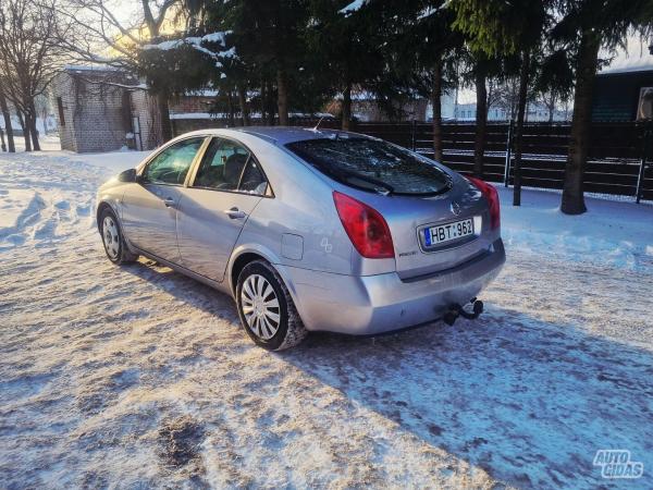 Pelēks Nissan Primera 2005 Raseiniai, ar dzinēja tilpumu 1.90 L un nobraukumu 290 tūkst. km par 840 €, foto 3 vietnē AUTOMOTO.COM.LV