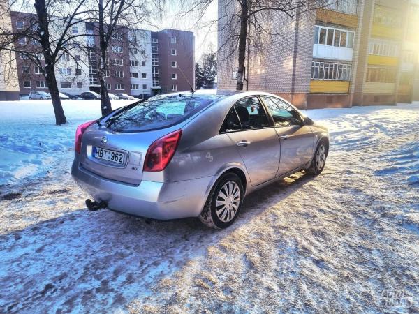Pelēks Nissan Primera 2005 Raseiniai, ar dzinēja tilpumu 1.90 L un nobraukumu 290 tūkst. km par 840 €, foto 4 vietnē AUTOMOTO.COM.LV