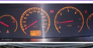 Pelēks Nissan Primera 2005 Viļņa, ar dzinēja tilpumu 1.87 L un nobraukumu 268 tūkst. km par 1100 €, foto 7 vietnē AUTOMOTO.COM.LV