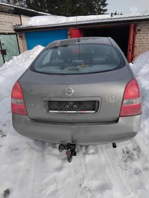 Grey Nissan Primera 2006 in Salcininkai, with an engine capacity of 1.77 L and mileage of 190 thousand km for 1550 €, photo 4 on AUTOMOTO.COM.LV