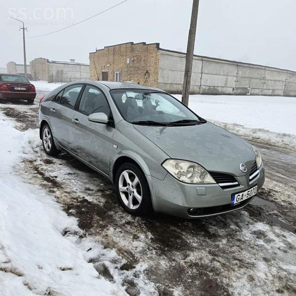 Pelēks Nissan Primera 2006 Ogre, ar dzinēja tilpumu 1.80 L un nobraukumu 321 tūkst. km par 1500 €, foto 4 vietnē AUTOMOTO.COM.LV