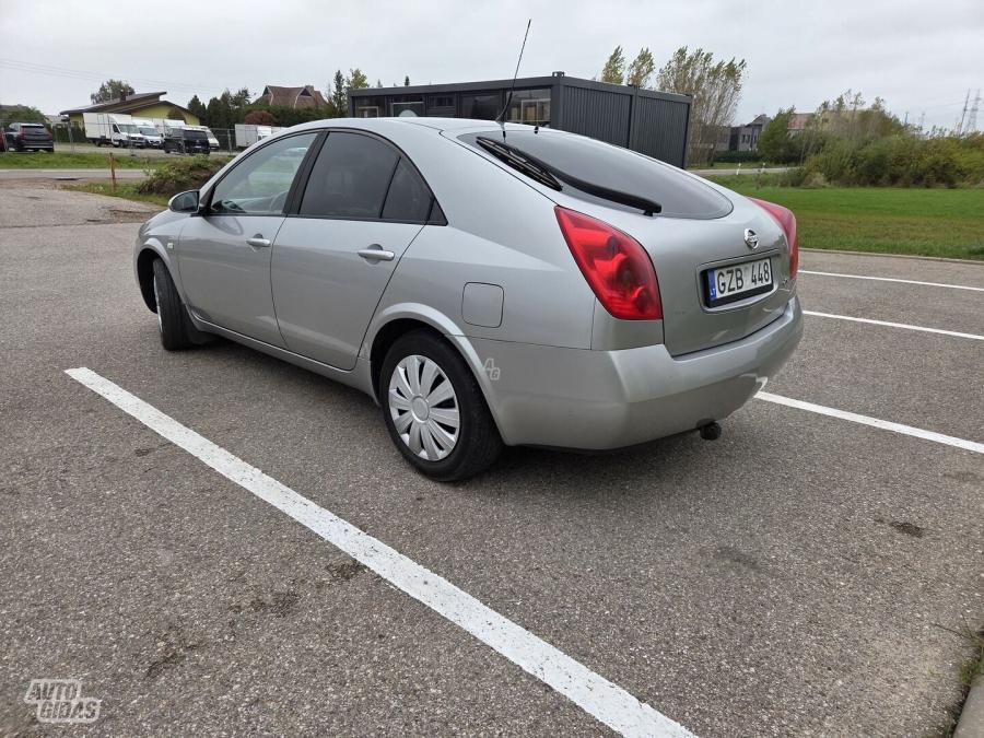 Pelēks Nissan Primera 2006 Kauņa, ar dzinēja tilpumu 1.90 L un nobraukumu 263 tūkst. km par 800 €, foto 5 vietnē AUTOMOTO.COM.LV