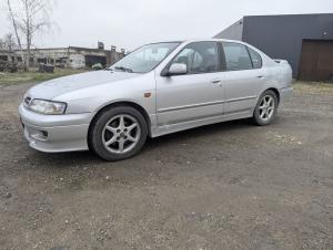 Grey Nissan Primera 1997 in Marijampole, with an engine capacity of 2.00 L and mileage of 227 thousand km for 1450 €, photo 2 on AUTOMOTO.COM.LV