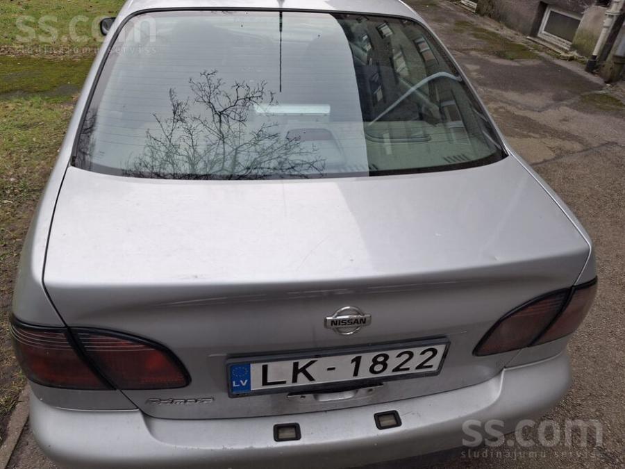 Pelēks Nissan Primera 2000 Rīga, ar dzinēja tilpumu 1.80 L un nobraukumu 215 tūkst. km par 800 €, foto 4 vietnē AUTOMOTO.COM.LV