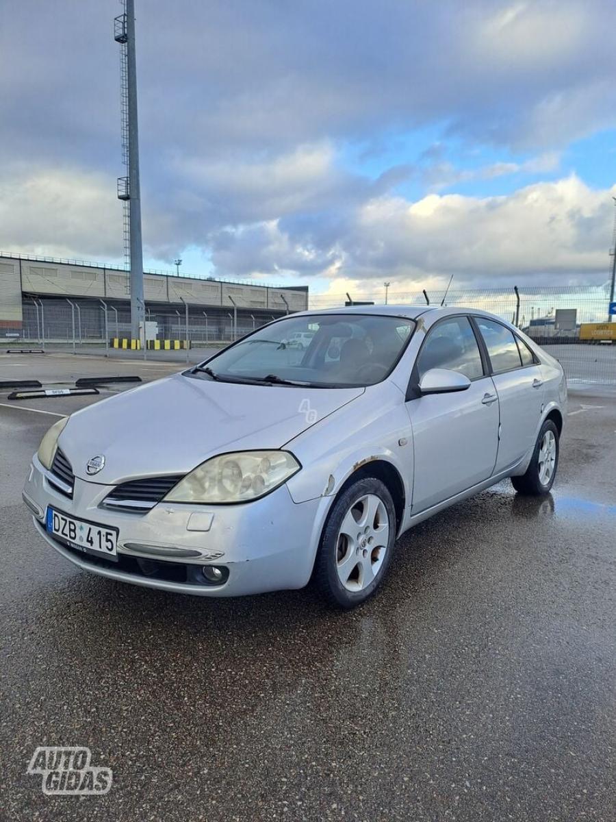 Pelēks Nissan Primera 2002 Klaipėda, ar dzinēja tilpumu 2.20 L un nobraukumu 178 tūkst. km par 750 €, foto 3 vietnē AUTOMOTO.COM.LV