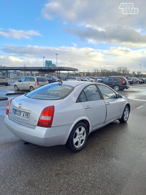 Pelēks Nissan Primera 2002 Klaipėda, ar dzinēja tilpumu 2.20 L un nobraukumu 178 tūkst. km par 750 €, foto 5 vietnē AUTOMOTO.COM.LV