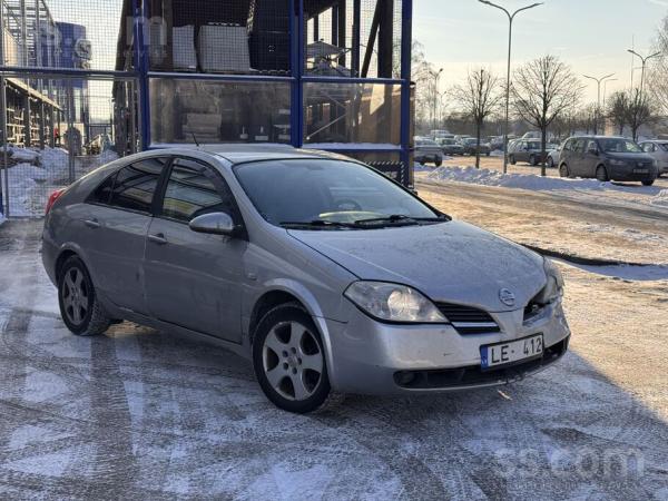 Pelēks Nissan Primera 2002 Rīga, ar dzinēja tilpumu 2.00 L un nobraukumu 167 tūkst. km par 800 €, foto 1 vietnē AUTOMOTO.COM.LV