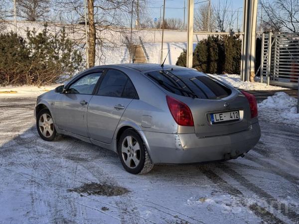Pelēks Nissan Primera 2002 Rīga, ar dzinēja tilpumu 2.00 L un nobraukumu 167 tūkst. km par 800 €, foto 3 vietnē AUTOMOTO.COM.LV