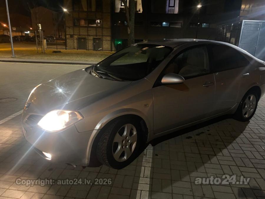 Pelēks Nissan Primera 2003 Tallina, ar dzinēja tilpumu 2.20 L un nobraukumu 277 tūkst. km par 1000 €, foto 4 vietnē AUTOMOTO.COM.LV