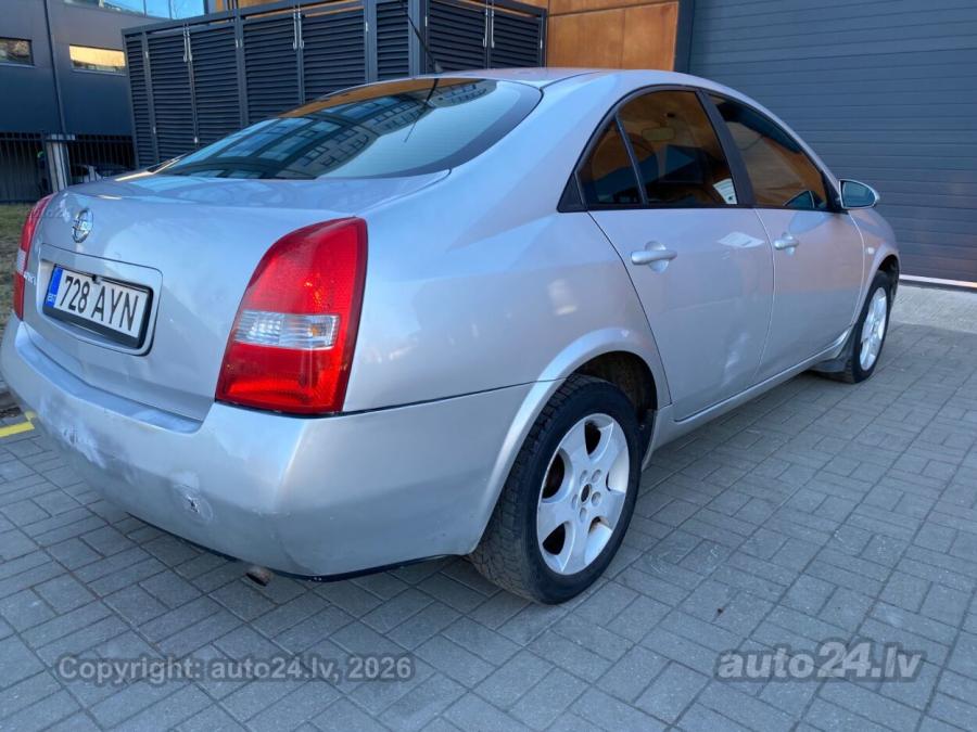 Pelēks Nissan Primera 2003 Tallina, ar dzinēja tilpumu 2.20 L un nobraukumu 267 tūkst. km par 990 €, foto 9 vietnē AUTOMOTO.COM.LV