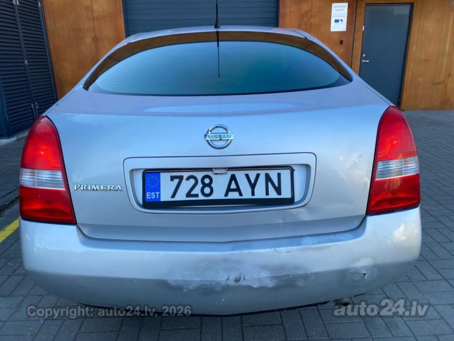 Pelēks Nissan Primera 2003 Tallina, ar dzinēja tilpumu 2.20 L un nobraukumu 267 tūkst. km par 990 €, foto 10 vietnē AUTOMOTO.COM.LV