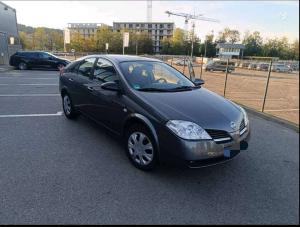 Pelēks Nissan Primera 2003 Viļņa, ar dzinēja tilpumu 1.80 L un nobraukumu 149 tūkst. km par 1250 €, foto 5 vietnē AUTOMOTO.COM.LV
