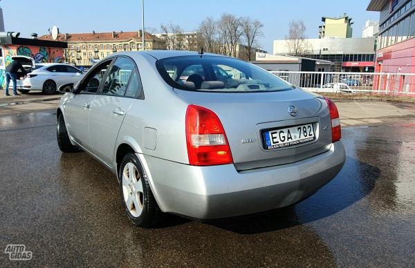 Pelēks Nissan Primera 2004 Viļņa, ar dzinēja tilpumu 2.20 L un nobraukumu 300 tūkst. km par 790 €, foto 2 vietnē AUTOMOTO.COM.LV