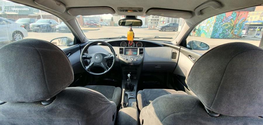 Pelēks Nissan Primera 2004 Viļņa, ar dzinēja tilpumu 2.20 L un nobraukumu 300 tūkst. km par 790 €, foto 8 vietnē AUTOMOTO.COM.LV