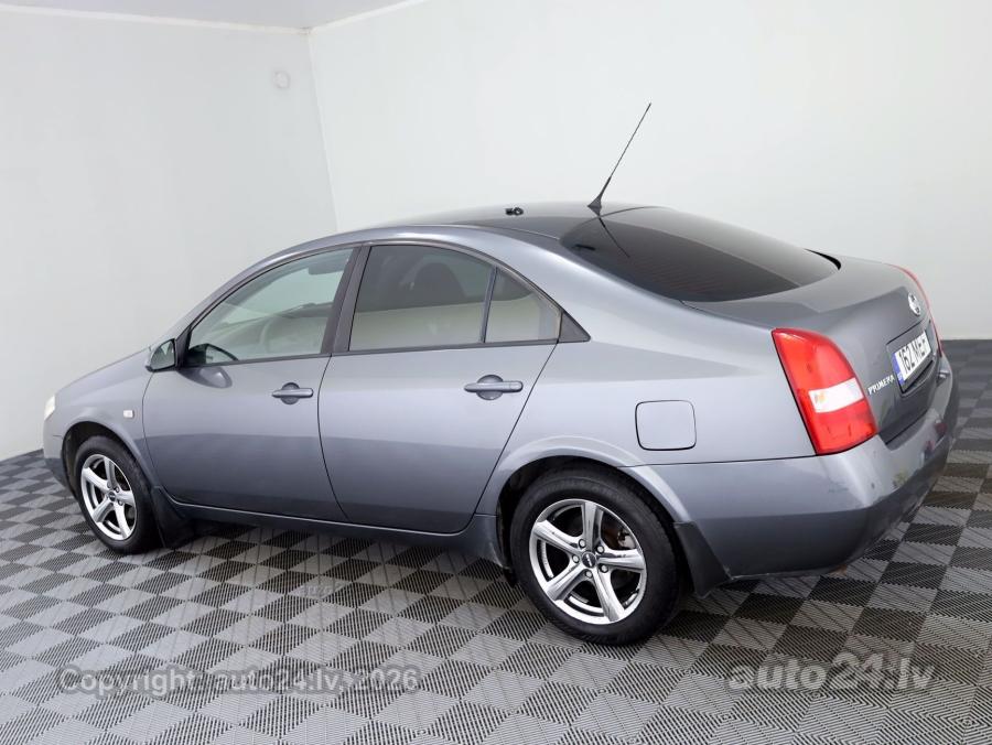 Grey Nissan Primera 2004 in Tallinn, with an engine capacity of 1.80 L and mileage of 149 thousand km for 1199 €, photo 5 on AUTOMOTO.COM.LV