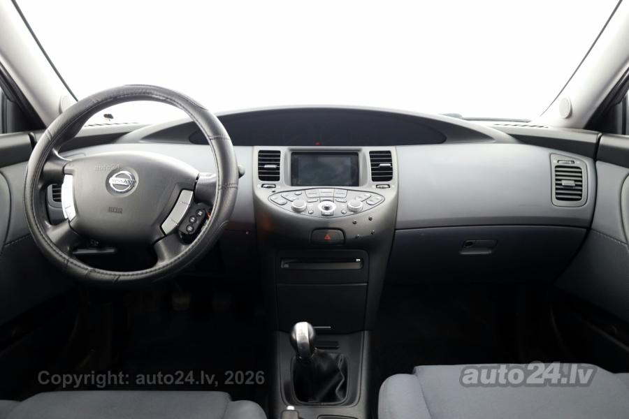 Grey Nissan Primera 2004 in Tallinn, with an engine capacity of 1.80 L and mileage of 149 thousand km for 1199 €, photo 6 on AUTOMOTO.COM.LV