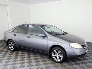 Grey Nissan Primera 2004 in Tallinn, with an engine capacity of 1.80 L and mileage of 149 thousand km for 1199 €, photo  on AUTOMOTO.COM.LV