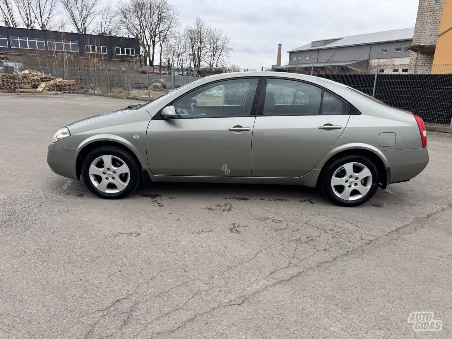 Grey Nissan Primera 2005 in Siauliai, with an engine capacity of 1.80 L and mileage of 191 thousand km for 1150 €, photo 5 on AUTOMOTO.COM.LV