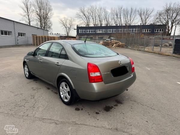 Grey Nissan Primera 2005 in Siauliai, with an engine capacity of 1.80 L and mileage of 191 thousand km for 1150 €, photo 7 on AUTOMOTO.COM.LV