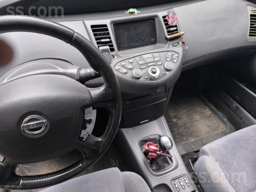 Pelēks Nissan Primera 2007 Rīga, ar dzinēja tilpumu 1.80 L un nobraukumu 226 tūkst. km par 540 €, foto 7 vietnē AUTOMOTO.COM.LV