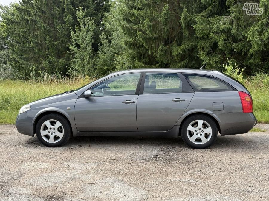 Pelēks Nissan Primera 2003 Utena, ar dzinēja tilpumu 2.20 L un nobraukumu 290 tūkst. km par 1500 €, foto 6 vietnē AUTOMOTO.COM.LV