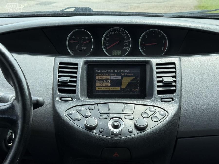 Pelēks Nissan Primera 2003 Utena, ar dzinēja tilpumu 2.20 L un nobraukumu 290 tūkst. km par 1500 €, foto 12 vietnē AUTOMOTO.COM.LV