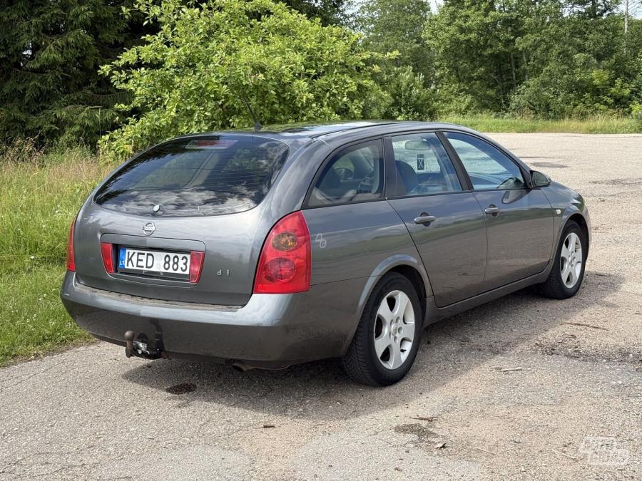 Pelēks Nissan Primera 2003 Utena, ar dzinēja tilpumu 2.20 L un nobraukumu 290 tūkst. km par 1500 €, foto 17 vietnē AUTOMOTO.COM.LV