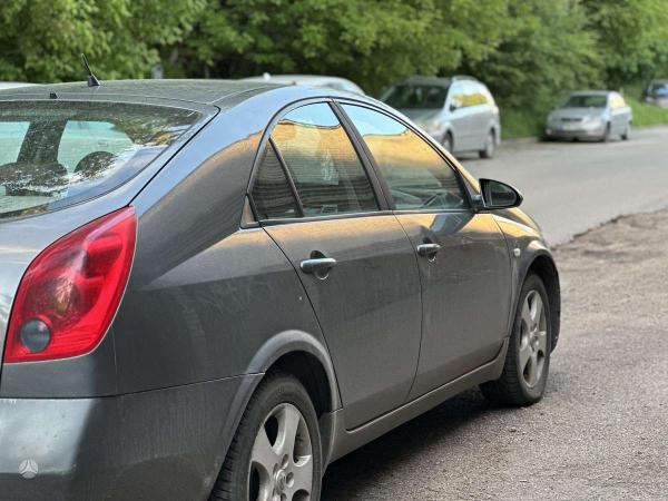 Grey Nissan Primera 2003 in Vilnius, with an engine capacity of 2.18 L and mileage of 316 thousand km for 900 €, photo 2 on AUTOMOTO.COM.LV