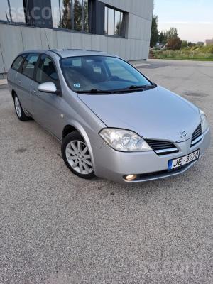 Pelēks Nissan Primera 2005 Rīga, ar dzinēja tilpumu 1.90 L un nobraukumu 395 tūkst. km par 950 €, foto  vietnē AUTOMOTO.COM.LV