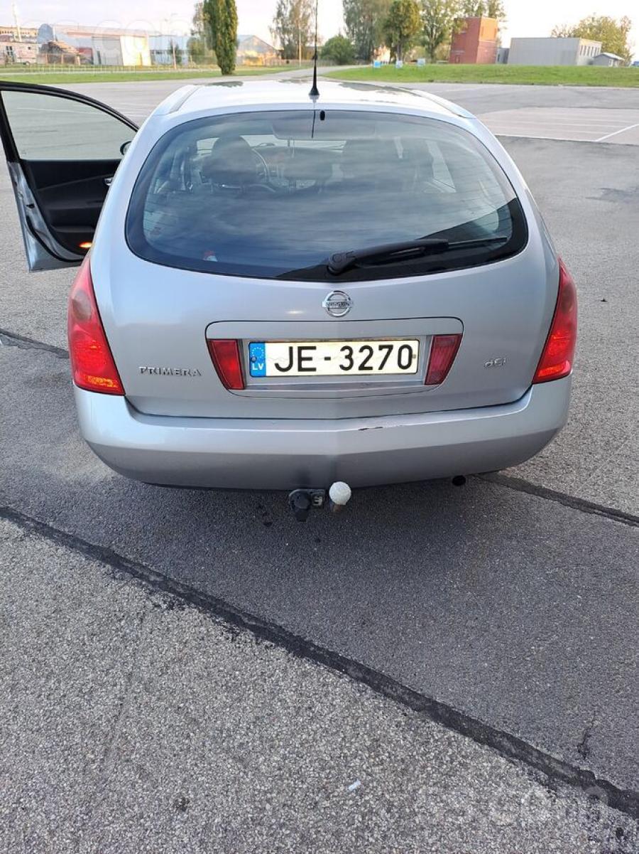 Pelēks Nissan Primera 2005 Rīga, ar dzinēja tilpumu 1.90 L un nobraukumu 395 tūkst. km par 950 €, foto 7 vietnē AUTOMOTO.COM.LV