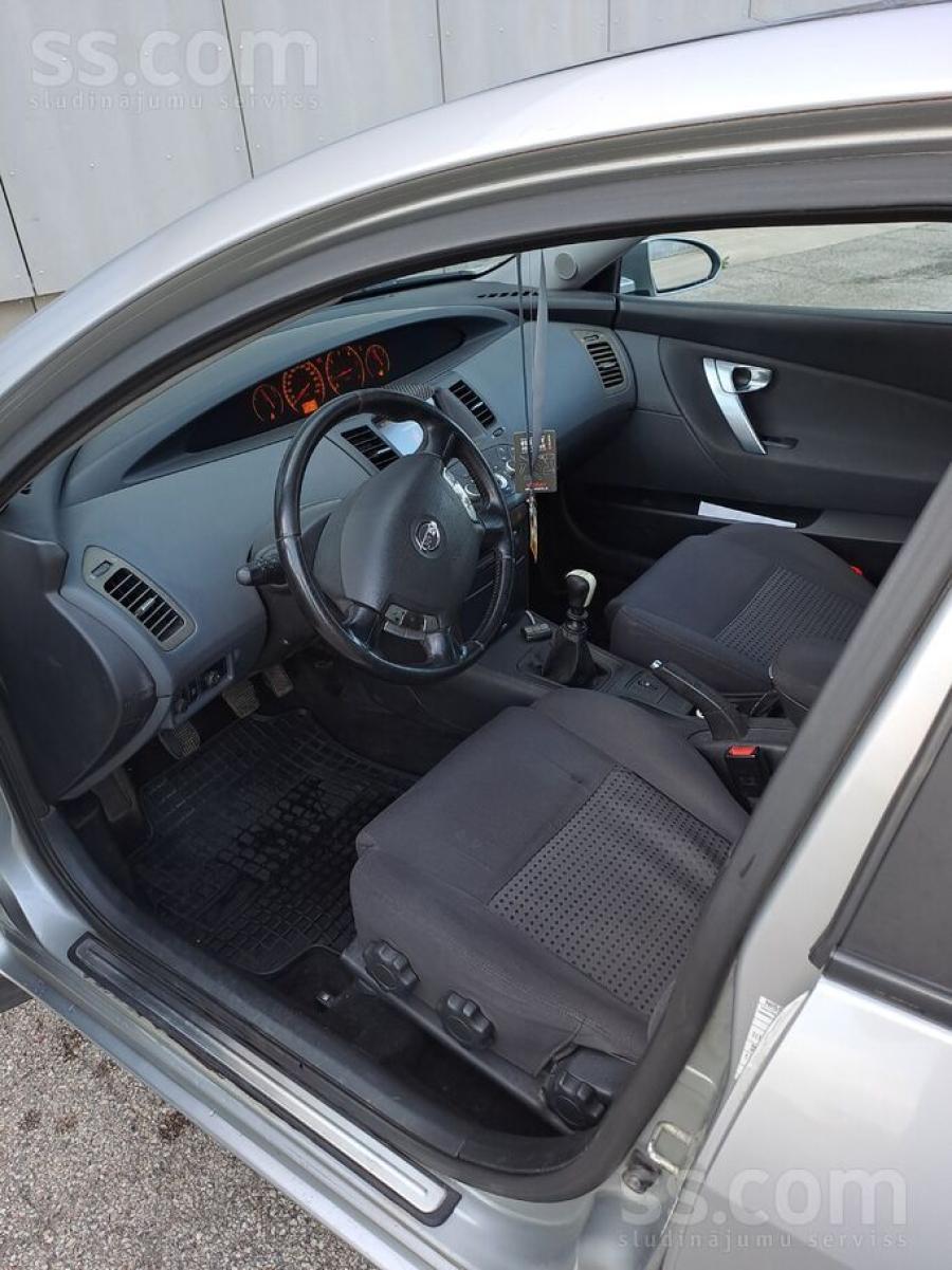 Pelēks Nissan Primera 2005 Rīga, ar dzinēja tilpumu 1.90 L un nobraukumu 395 tūkst. km par 950 €, foto 9 vietnē AUTOMOTO.COM.LV