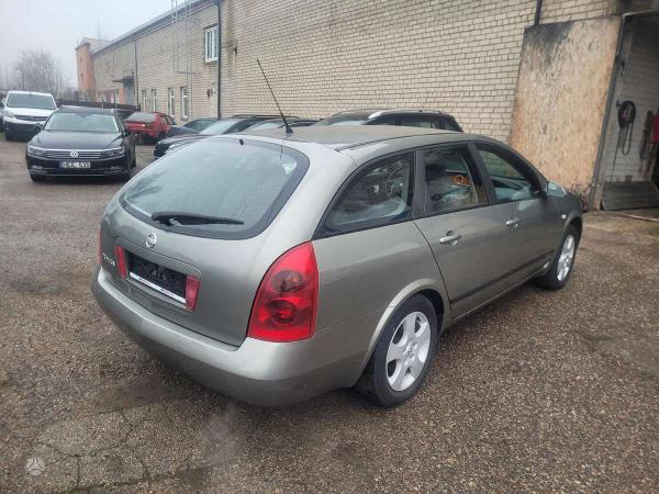 Grey Nissan Primera 2005 in Telschi, with an engine capacity of 1.77 L and mileage of 200 thousand km for 1750 €, photo 6 on AUTOMOTO.COM.LV