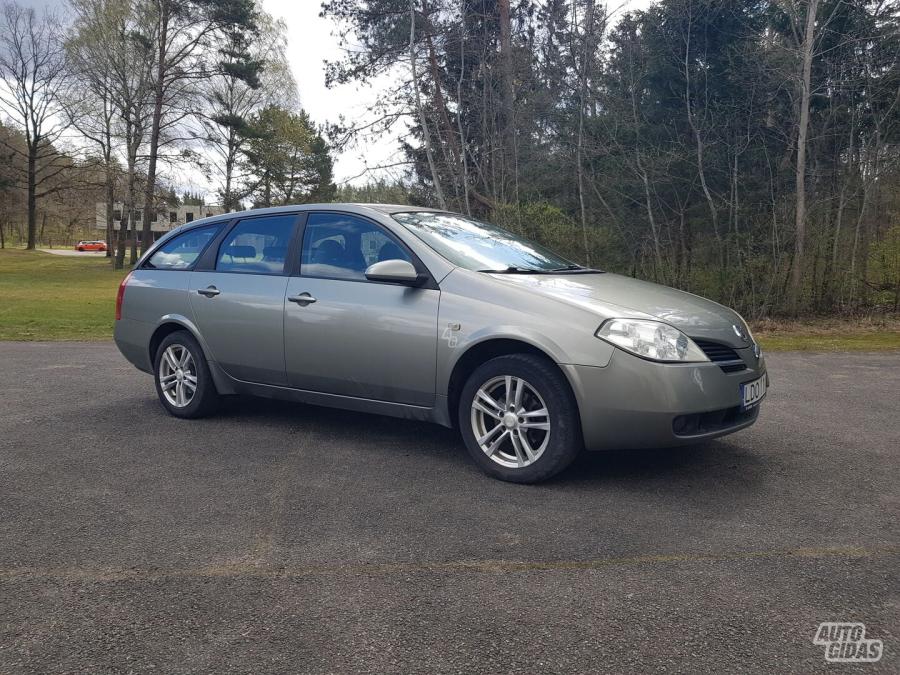Grey Nissan Primera 2005 in Vilnius, with an engine capacity of 1.80 L and mileage of 245 thousand km for 999 €, photo 5 on AUTOMOTO.COM.LV
