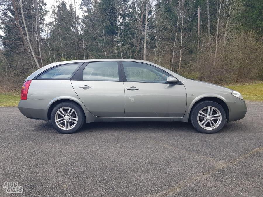Grey Nissan Primera 2005 in Vilnius, with an engine capacity of 1.80 L and mileage of 245 thousand km for 999 €, photo 6 on AUTOMOTO.COM.LV