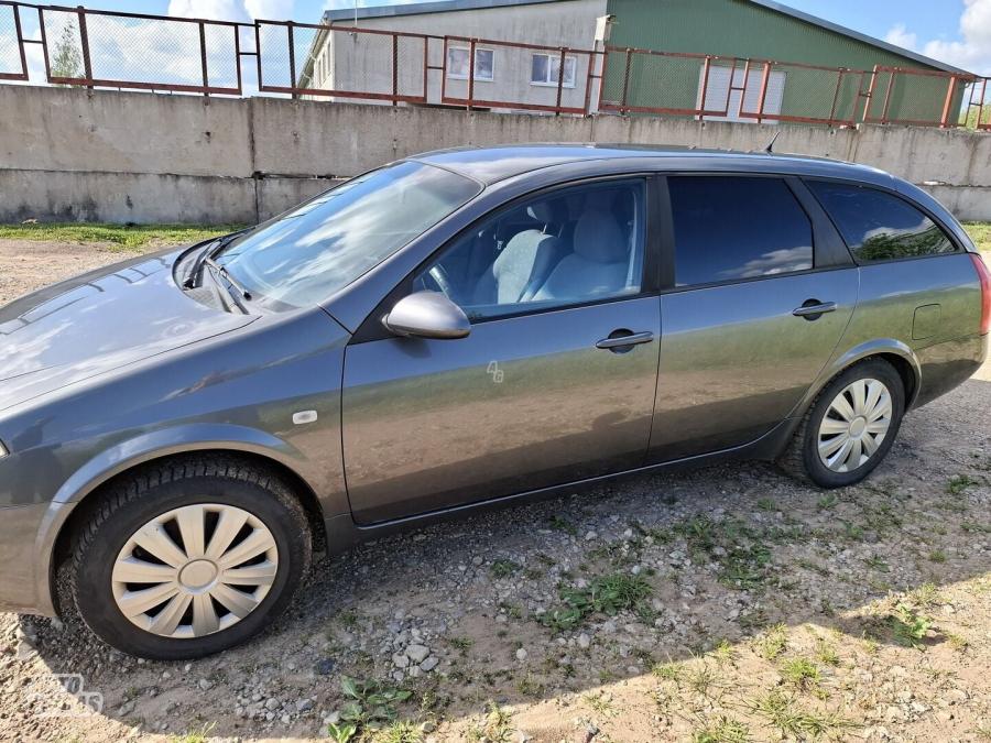 Grey Nissan Primera 2005 in Siauliai, with an engine capacity of 1.80 L and mileage of 308 thousand km for 900 €, photo 6 on AUTOMOTO.COM.LV