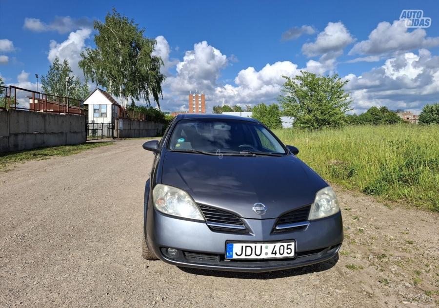 Grey Nissan Primera 2005 in Siauliai, with an engine capacity of 1.80 L and mileage of 308 thousand km for 900 €, photo 13 on AUTOMOTO.COM.LV