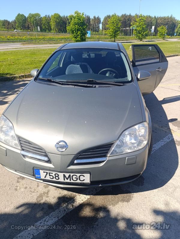 Pelēks Nissan Primera 2006 Tallina, ar dzinēja tilpumu 1.80 L un nobraukumu 290 tūkst. km par 1100 €, foto 1 vietnē AUTOMOTO.COM.LV