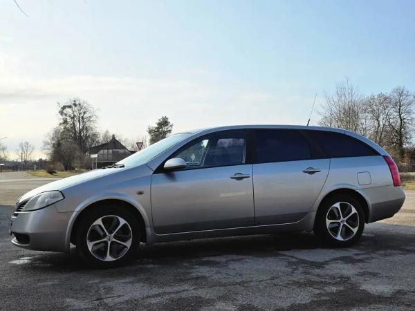 Pelēks Nissan Primera 2006 Grobiņa, ar dzinēja tilpumu 1.90 L un nobraukumu 219 tūkst. km par 1250 €, foto 4 vietnē AUTOMOTO.COM.LV