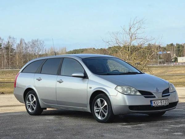 Pelēks Nissan Primera 2006 Grobiņa, ar dzinēja tilpumu 1.90 L un nobraukumu 219 tūkst. km par 1250 €, foto 6 vietnē AUTOMOTO.COM.LV