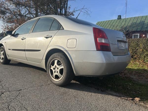 Nissan Primera 2002 Varėna, ar dzinēja tilpumu 1.80 L un nobraukumu 210 tūkst. km par 510 €, foto 1 vietnē AUTOMOTO.COM.LV