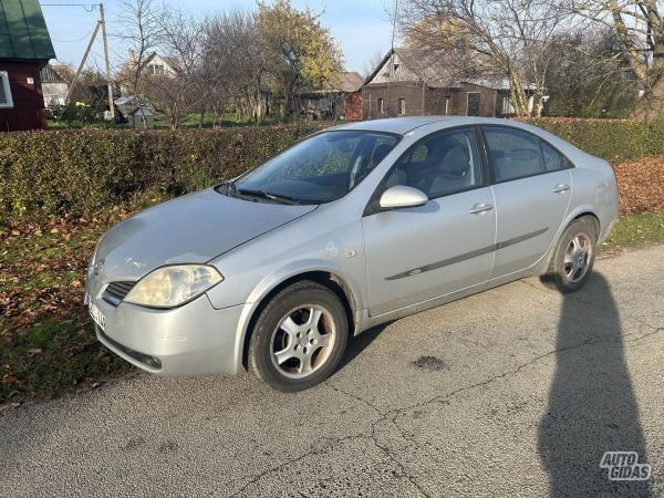 Nissan Primera 2002 Varėna, ar dzinēja tilpumu 1.80 L un nobraukumu 210 tūkst. km par 510 €, foto 5 vietnē AUTOMOTO.COM.LV