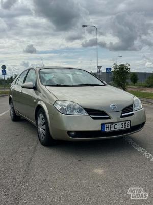 Nissan Primera 2003 Viļņa, ar dzinēja tilpumu 1.90 L un nobraukumu 216 tūkst. km par 1350 €, foto  vietnē AUTOMOTO.COM.LV