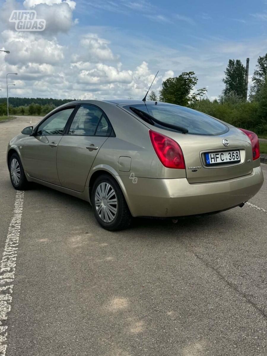 Nissan Primera 2003 Viļņa, ar dzinēja tilpumu 1.90 L un nobraukumu 216 tūkst. km par 1350 €, foto 4 vietnē AUTOMOTO.COM.LV
