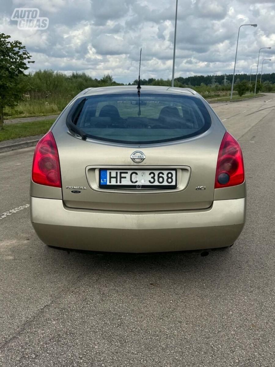 Nissan Primera 2003 Viļņa, ar dzinēja tilpumu 1.90 L un nobraukumu 216 tūkst. km par 1350 €, foto 10 vietnē AUTOMOTO.COM.LV