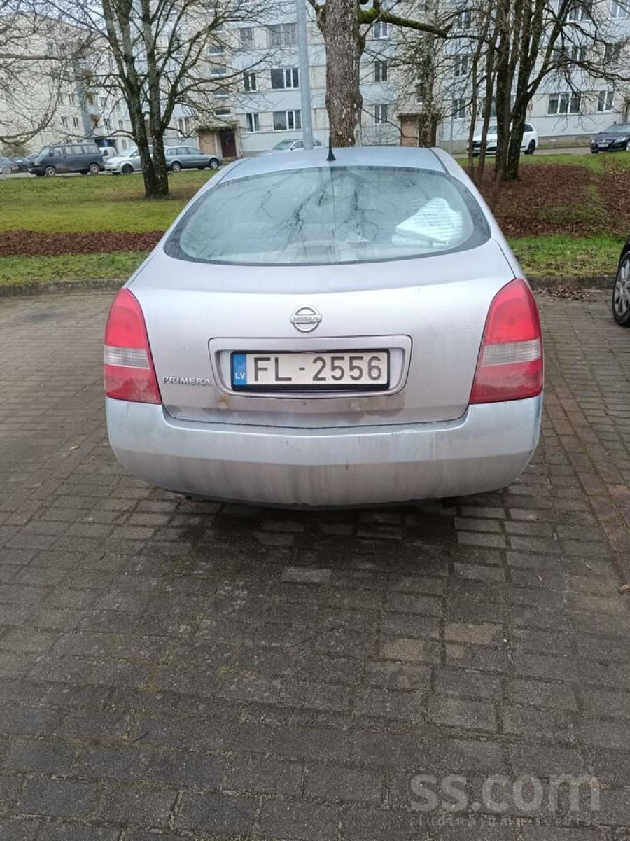 Nissan Primera 2005 Kuldīga, ar dzinēja tilpumu 1.80 L un nobraukumu 288 tūkst. km par 500 €, foto 1 vietnē AUTOMOTO.COM.LV