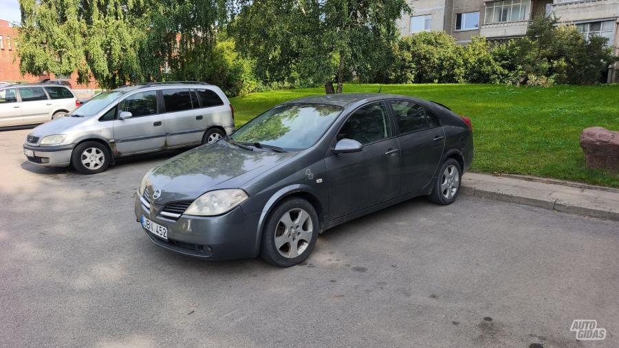 Nissan Primera 2005 Kauņa, ar dzinēja tilpumu 1.90 L un nobraukumu 350 tūkst. km par 499 €, foto 3 vietnē AUTOMOTO.COM.LV
