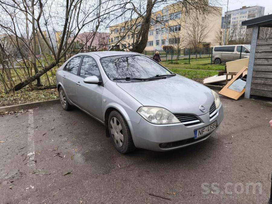 Nissan Primera 2003 in Riga, with an engine capacity of 1.80 L and mileage of 160 thousand km for 1700 €, photo 2 on AUTOMOTO.COM.LV