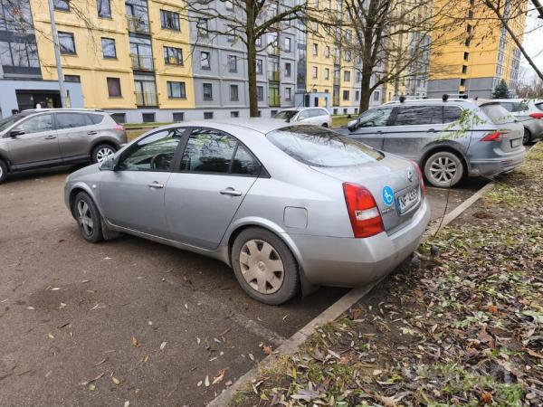 Nissan Primera 2003 in Riga, with an engine capacity of 1.80 L and mileage of 160 thousand km for 1700 €, photo 3 on AUTOMOTO.COM.LV