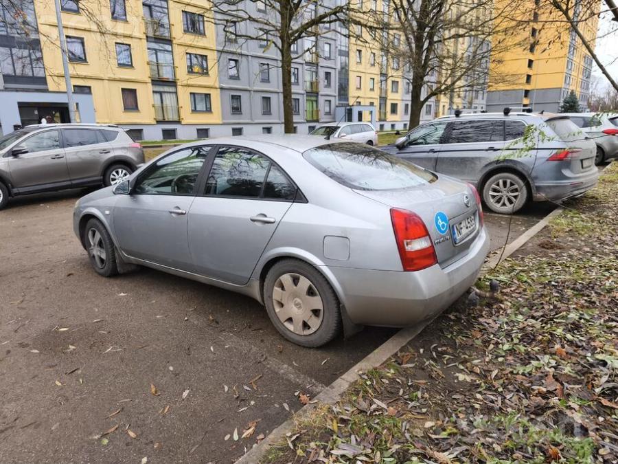Nissan Primera 2003 in Riga, with an engine capacity of 1.80 L and mileage of 160 thousand km for 1700 €, photo 3 on AUTOMOTO.COM.LV